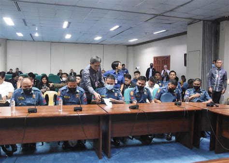 Anim Na Pulis Navotas Humarap Sa Senado Police Files Tonite