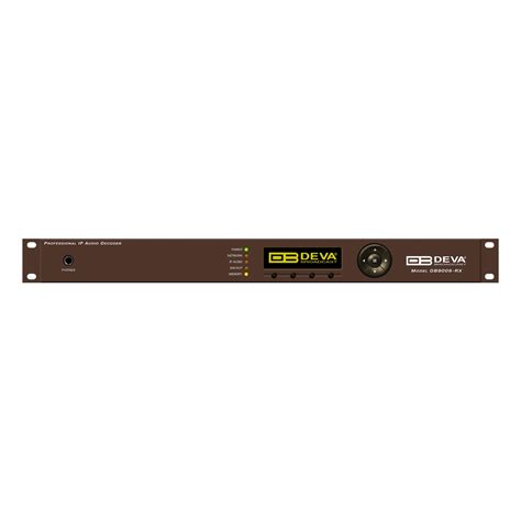 Deva Db9009 Rx Mpx Rds Advanced Ip Audio Decoder With Stereo And Rds