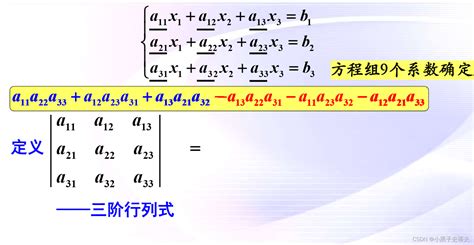 小黑子的线性代数：第一章 小黑子行列式 csdn博客