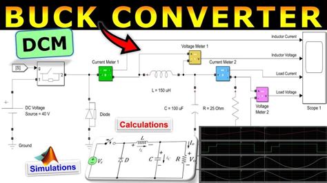 Mehmet Can On Linkedin Dc Dc Buck Converter Discontinuous Conduction Mode Power Electronics…