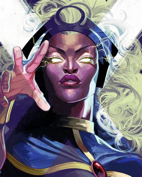 Storm Reborn During X Men ‘97 I Illustrated A Portrait Featuring Storm