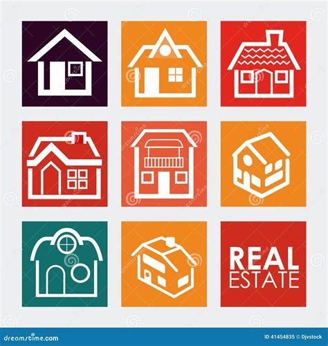 Real Estate Design Stock Vector Illustration Of Modern 41454835