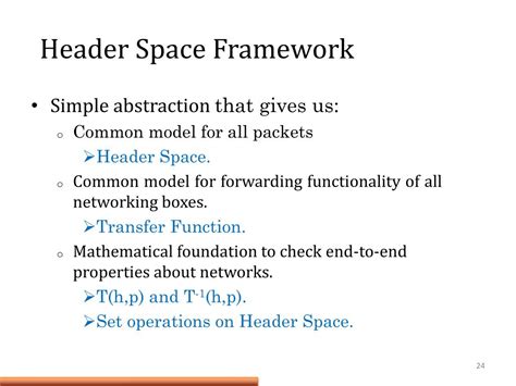 Ppt “ Header Space Analysis Static Checking For Networks ” Kazemian