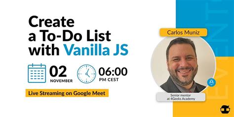 Janeth Kalaouz Adoumieh On Linkedin Create A To Do List With Vanilla Js
