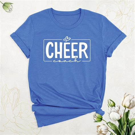 Cheer Coach Shirt Cheerleader Shirt Game Day Shirt Basketball Soccer