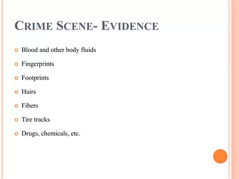 Gene Linkage Analysis For Crime Scene Pptx