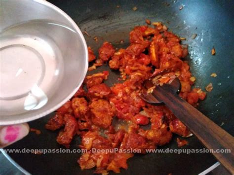 Baked Schezwan Chicken Tikka Masala Deepupassion