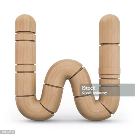 대문자 W 대문자 나무 미래 의 글꼴입니다 조각 된 알파벳 3d 3차원 형태에 대한 스톡 사진 및 기타 이미지 3차원 형태 알파벳 W 0명 Istock