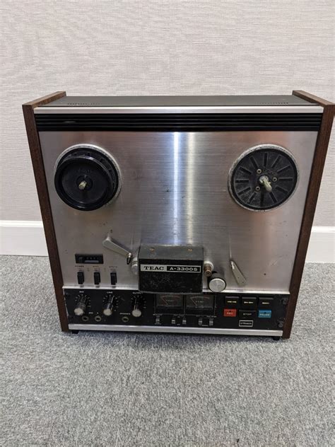 【やや傷や汚れあり】② 00051 Teac ティアック オープンリールデッキ A 3300s ステレオ テープ デッキ 音響機器の落札情報