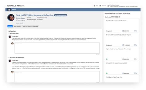 Netsuite Suitepeople Performance Management System Netsuite
