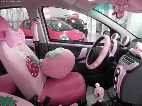 Cute Pink Car Accessories Car Accessories