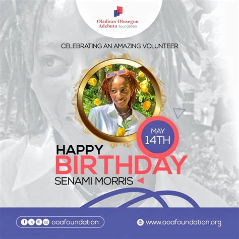 Kemi Sokenu Morris Cfre On Linkedin Happybirthdaysenami Ooafoundation