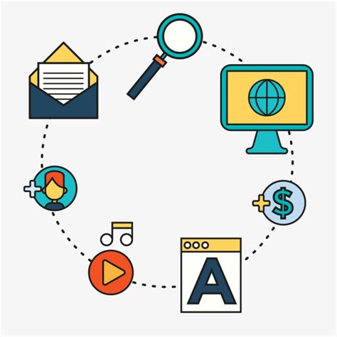 vector internet computer search for multimedia png and vector for