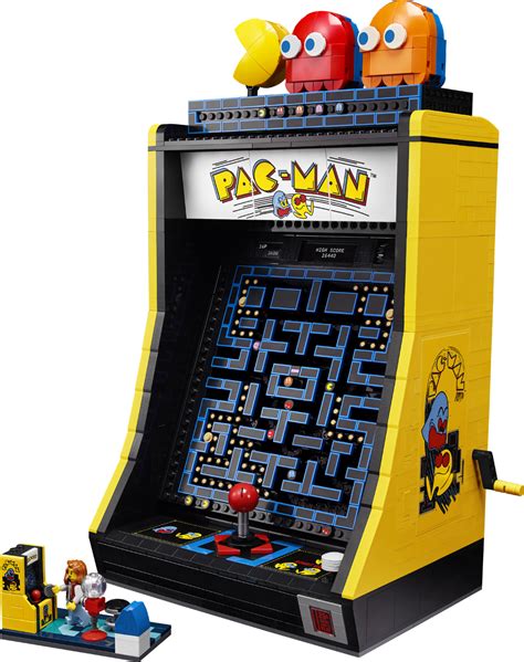The LEGO PAC MAN Arcade Looks Amazing Bricking Around