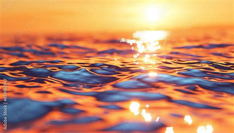 Heat Is The Shimmering Mirage On The Horizon Depict A Mirage Of Water