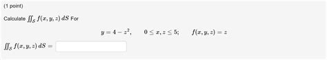 1 Point Suppose That Surface σ Is Parameterized By
