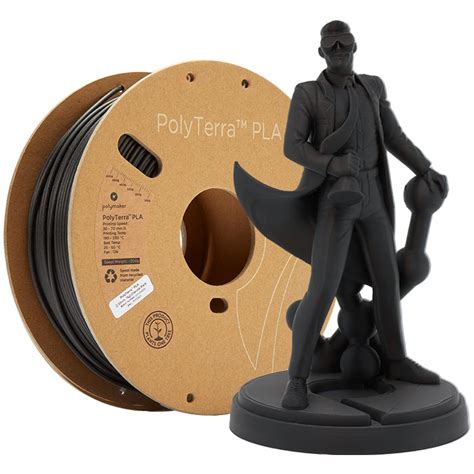 Polymaker PolyTerra PLA Charcoal Black Polyalkemi