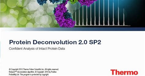 News In Proteomics Research Protein Deconvolution Tutorial Videos