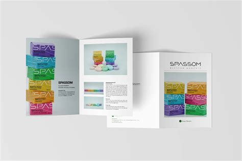 2단 접지 팜플렛 전단지·포스터·인쇄물 포트폴리오 크몽