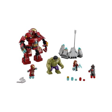 LEGO SUPER HEROES The Hulk Buster S Η Συντριβή Του Hulk Buster 76031 ...