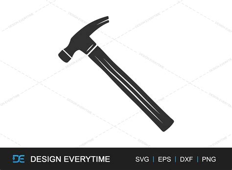 Hammer Silhouette Svg Hammer Svg Graphic By Designeverytime · Creative