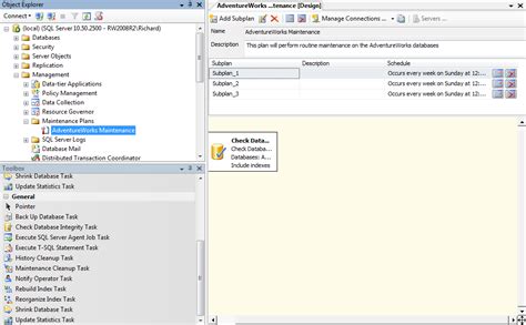 Stairway To Sql Server Agent Level 11 Maintenance Plan Jobs