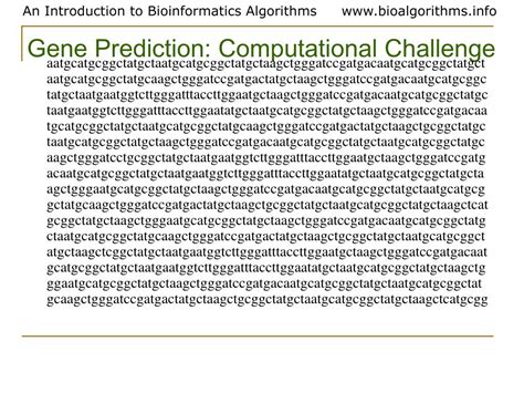 ppt gene prediction statistical approaches powerpoint presentation