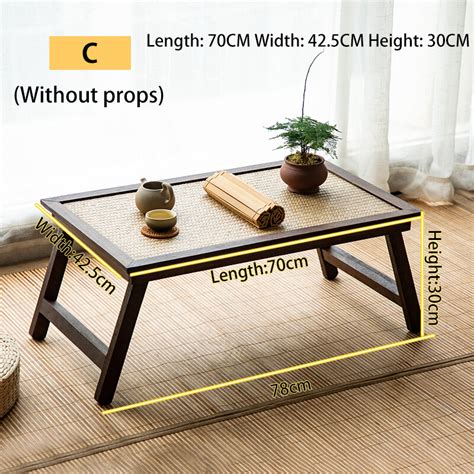 Japanese Household Folding Kang Table Low Table Floating Window Small