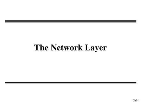 Ppt The Network Layer Powerpoint Presentation Free Download Id9674573