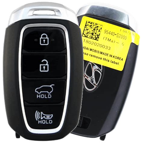 Hyundai Santa Fe Button Proximity Smart Key Fcc TQ FOB F Pn S Keys Less