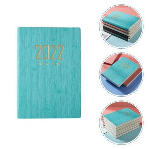 Manuel d efficacité anglais 2022 Planification Notepad Calendrier Vert