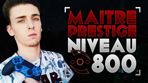 Passage au Maître Prestige LVL 800 BO3 Zombies Road to LVL 1000 YouTube