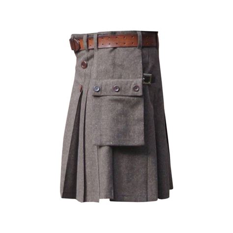 Buy Wool Buttoned Mens Utility Kilt Kilts For Men 00152 Kilt And Jacks
