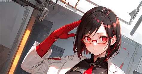 女の子 白衣で敬礼 Ssのイラスト Pixiv