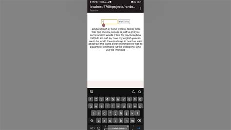 Random paragraphs generator using html JavaScript - YouTube