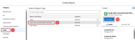 How To Create A Lead Conversion Report In Salesforce
