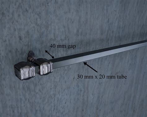 Wrought Iron Curtain Rail Wrought Iron Wall Mounted Middlefarmcrafts