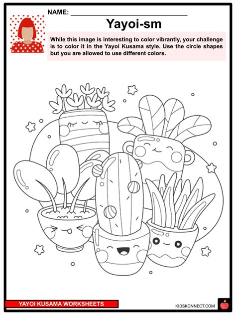 Yayoi Kusama Worksheets Life Art Career Achievements Legacy
