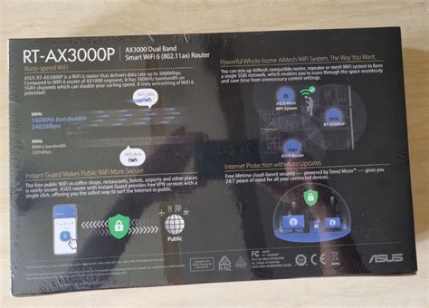 Asus RT AX P Wifi Router BNIB Computers Tech Parts Accessories Networking On Carousell