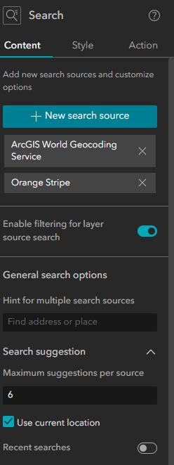 Solved Nearme Widget Exp Builder Use Location From Lo Esri Community