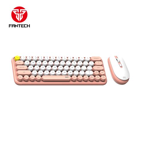 Fantech Mochi 65keys Wk896 Wireless Keyboard Mouse Combo Set For
