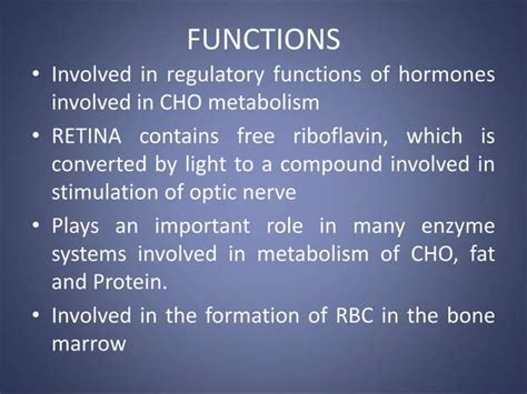 Riboflavin Vitamin B2 Functions Sources Deficiency And Requirements