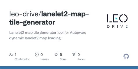 Github Leo Drive Lanelet Map Tile Generator Lanelet Map Tile