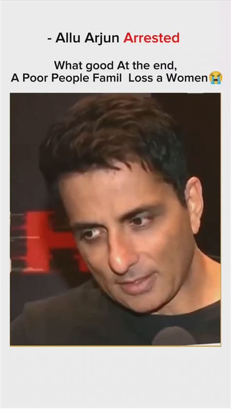 Indian Pordcast 🎥 Sonu Sood Speaks Out About Allu Arjuns Arrest In