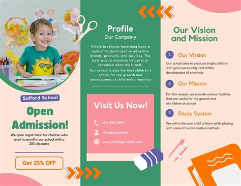 Education Brochure Design Templates Free Download