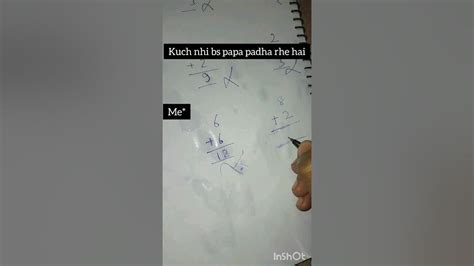 Kuch Nhi Bhai Maths Acha Lgta Tha Youtube