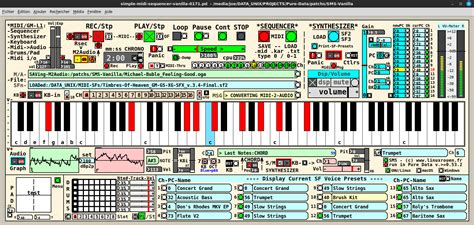 Sms Vanilla Simple Midi Sequencer Built With Pure Data Pd Vanilla