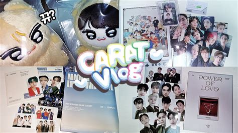 💎캐럿로그1💎 택배 4개 언박싱 멤버십 키트 인컴플릿 Dvd 파옾럽 디지털코드 준 인형 쭌먕 휘먕 덕질 브이로그 Youtube