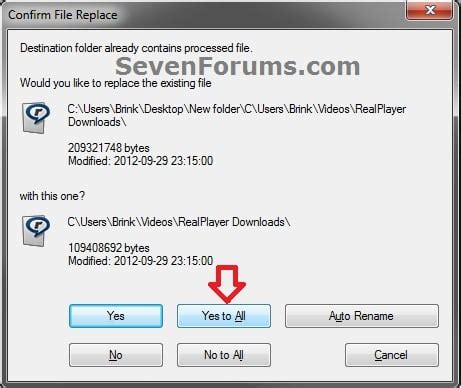 Backup Manually Extract Files From In Vista Windows 7 Tutorials