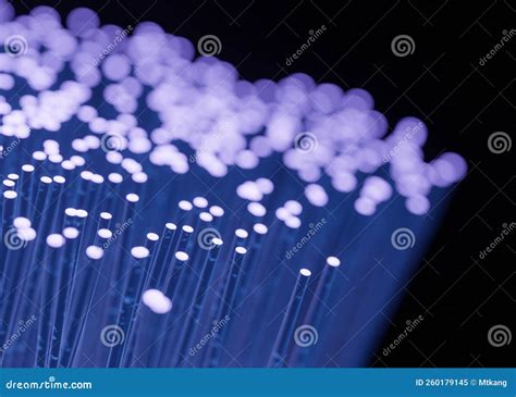 Fibre Optic For Data Transfer Transmission Stock Illustration Illustration Of Connect Light